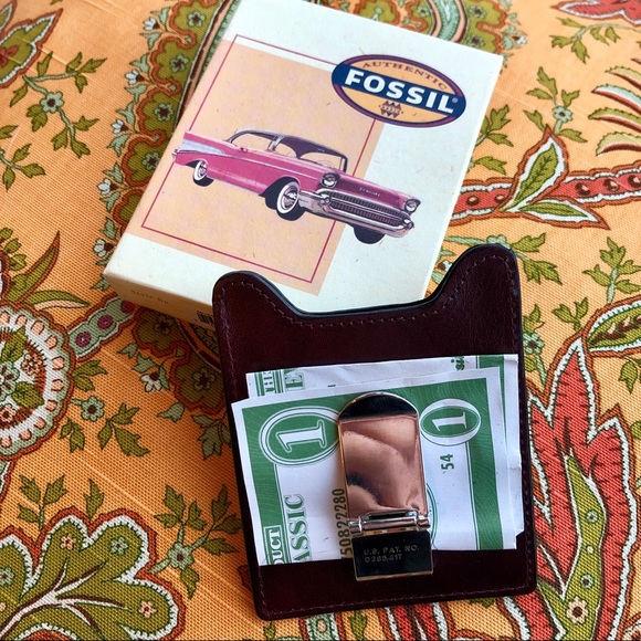 Fossil | Accessories | Vintage Fossil Front Pocket Wallet | Poshmark